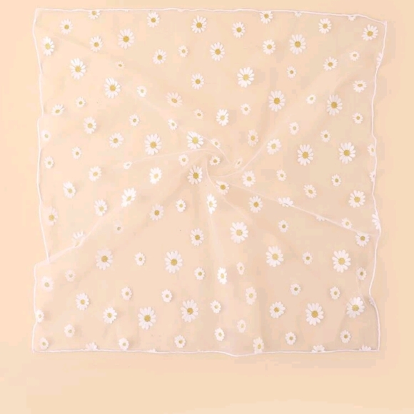 Accessories | Girls Headbands Scarfs Bandanas Sheer Mesh Daisies Gold ...